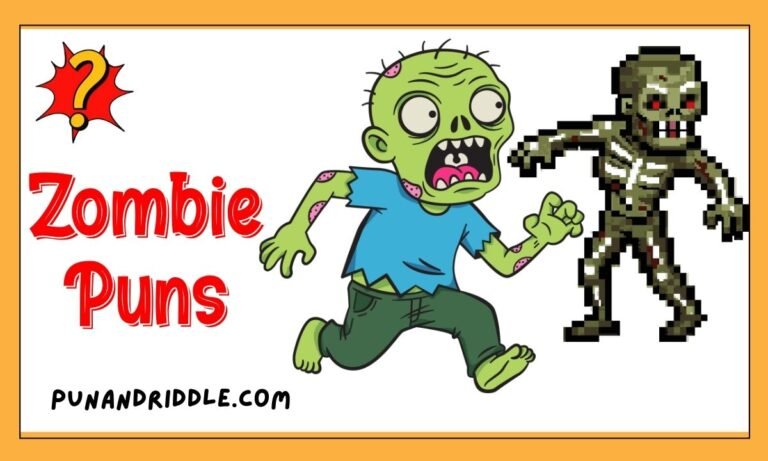 299+ Zombie Puns That Are Drop-Dead Hilarious Brainy Jokes for the ...